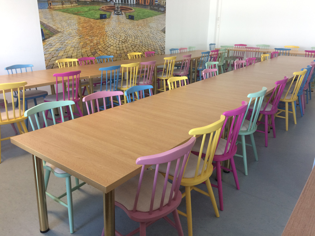 Scaun Waterford tapitat (colorat) | Mobirom